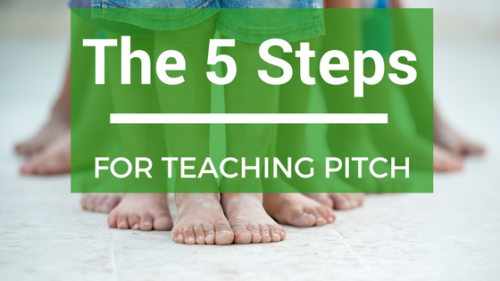 The 5 Steps for Teaching Pitch
